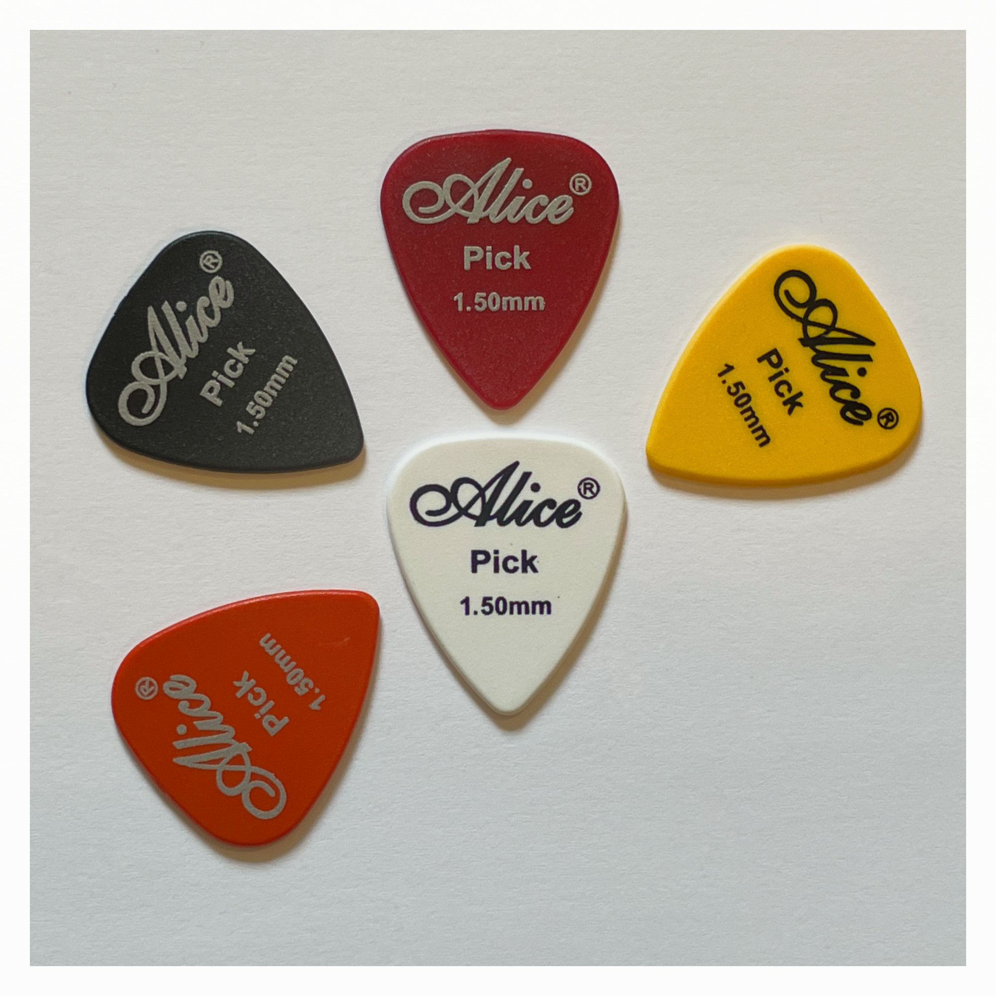 Alice ABS-Pick 1.50 mm – Extra Heavy Plektrum – Tonwirbel